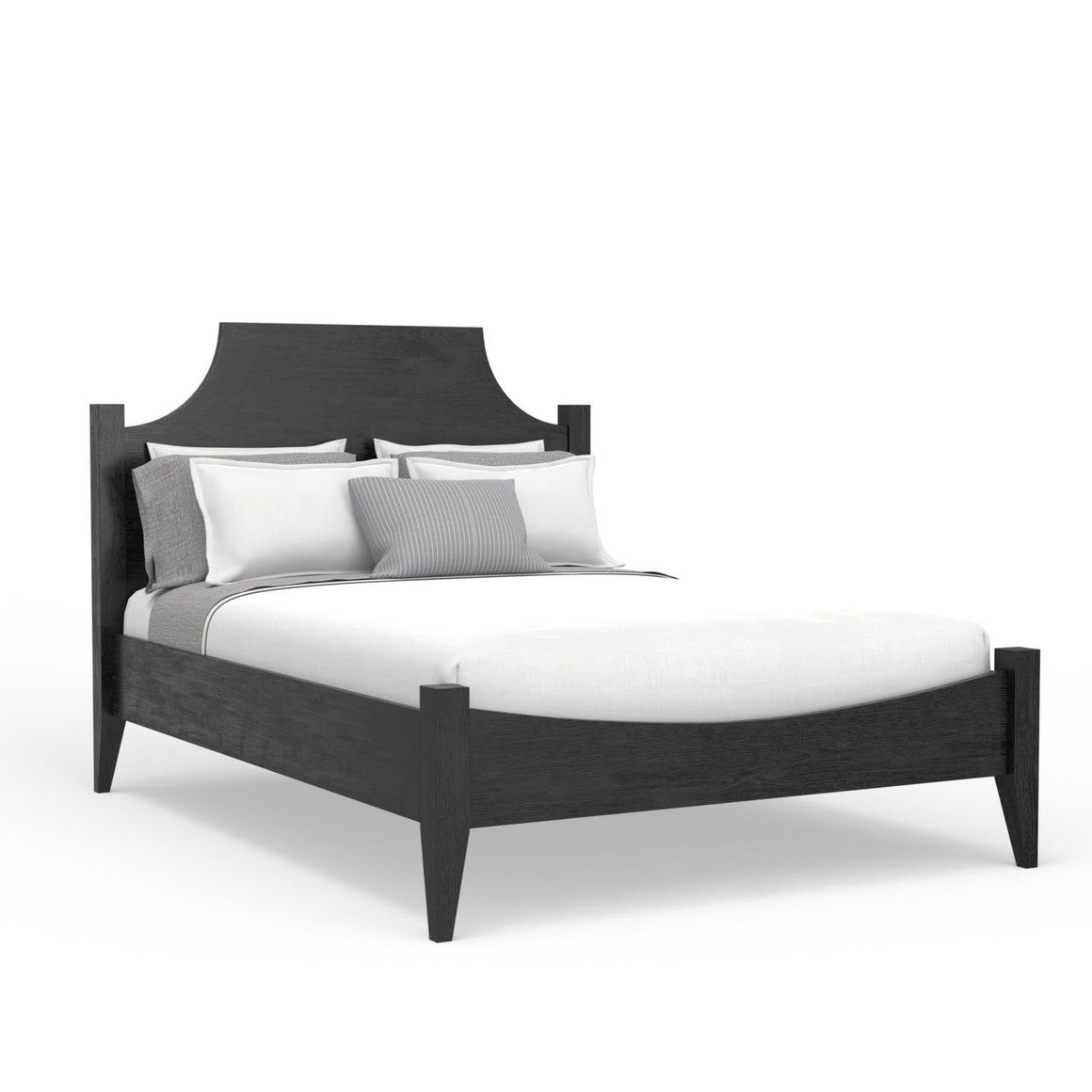 Palmer Collection Shaker Bed - Black – Baker Home Furniture